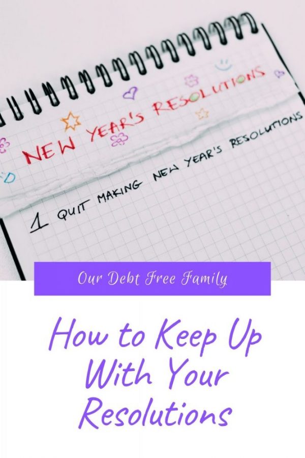 How to Keep Up With Your Resolutions