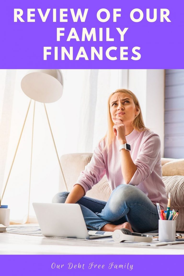 Reviewing Our Family Finances